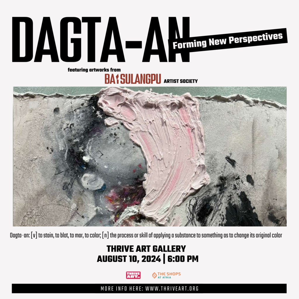 Dagta-an: Forming New Perspectives - Thrive Art Projects
